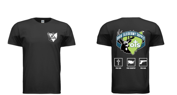 OTS T-Shirts black, charcoal, graphite heather, lime