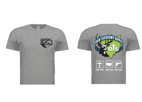 OTS T-Shirts black, charcoal, graphite heather, lime